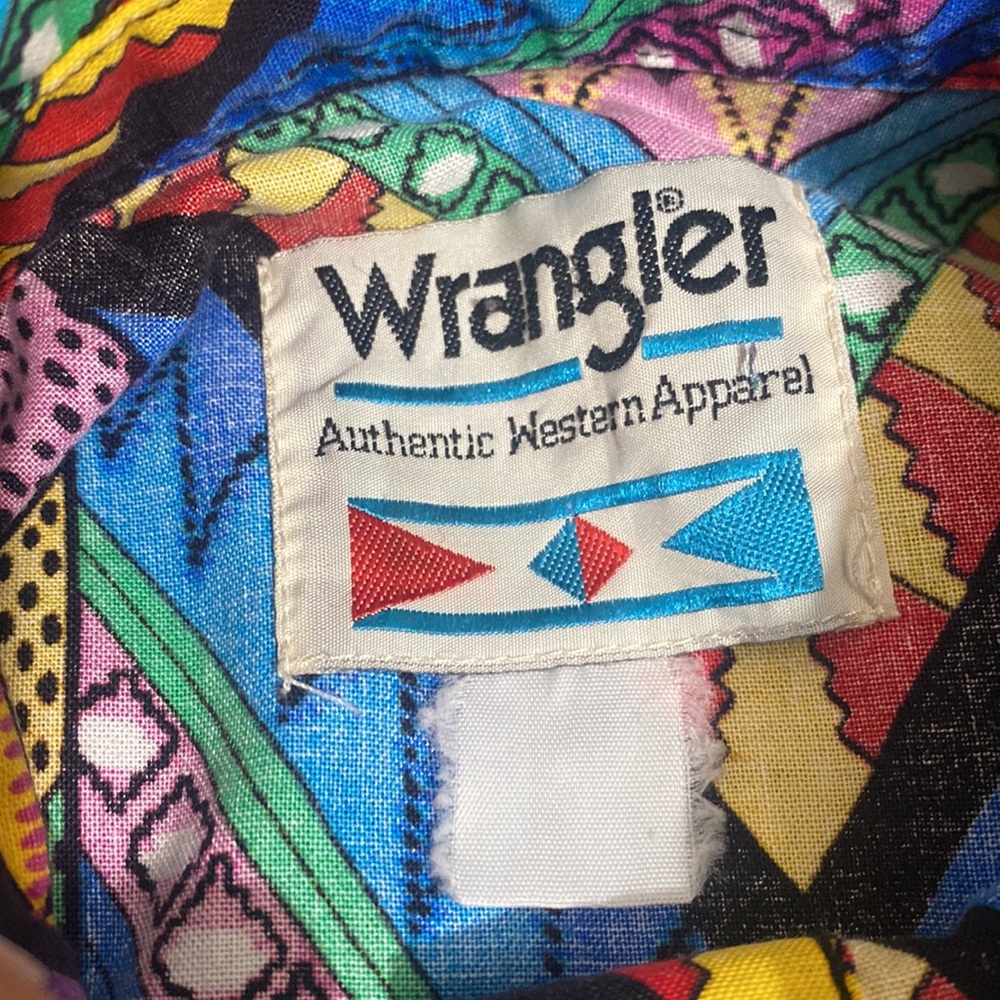 70s Retro Wrangler Button Up - Gem